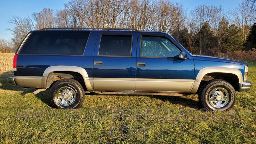 Chevy Chevrolet 1999 99 Suburban K2500 V2500 3/4 ton Silverado Blue ...